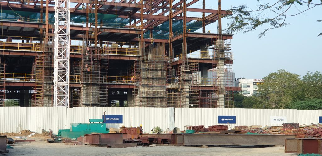 Hyundai Project | Formwork Shuttering and Scaffolding on Rent in Noida ...
